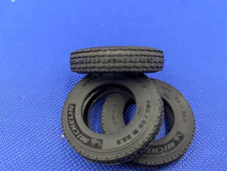 Real Rubber MICHELIN TIRES 10/TIRES/PACK 1/25 scale Real Rubber | eBay