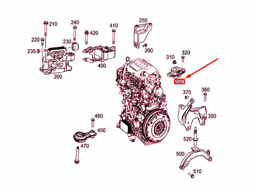 NEW MERCEDES-BENZ VITO W447 TRANSMISSION BEARING A4472411413 OEM | eBay