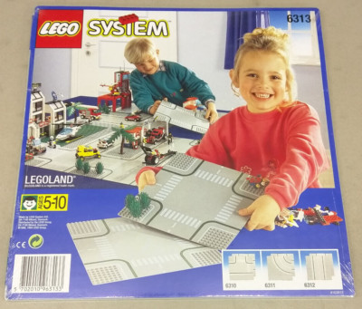 LEGO Town 6313 Cross Road Plates NEW! Intersection Street Baseplate ...