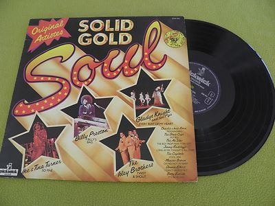 Solid Gold Soul RARE LP Funk / Billy Preston / Gladys Knight / Ike ...