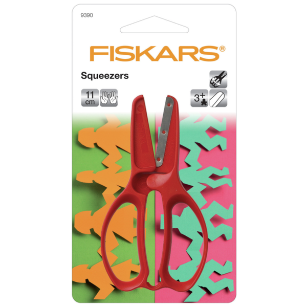 Fiskars 9390 Pre-school Spring Action Scissors Color May Vary for sale ...