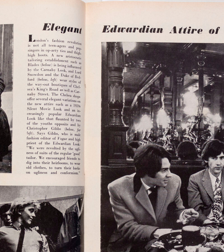 OSSIE CLARK Mods GRANNY TAKES A TRIP David Hemmings THE KINKS vtg LIFE ...