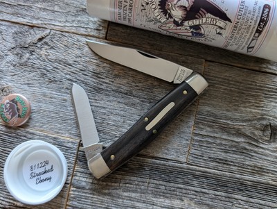 GEC Great Eastern Cutlery #81 Tidioute 811224 Boss Bull Keeper Streaked ...