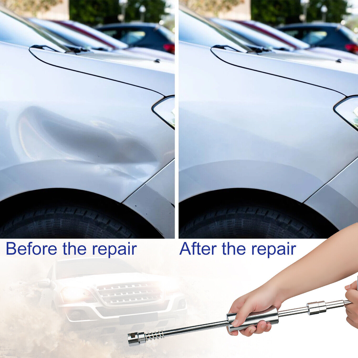 73x Ausbeulwerkzeug Auto Beulen Reparatur Set Dellenlifter Ausbeul ...