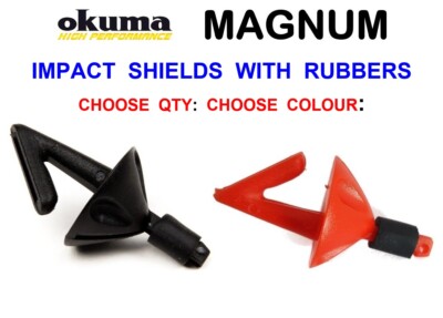 OKUMA BREAKAWAY IMPACT SHIELDS FOR SEA FISHING LINE BAIT CLIP RIGS RIG ...