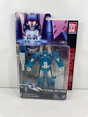 Transformers Generations Titans Return Deluxe Slugslinger Caliburst | eBay