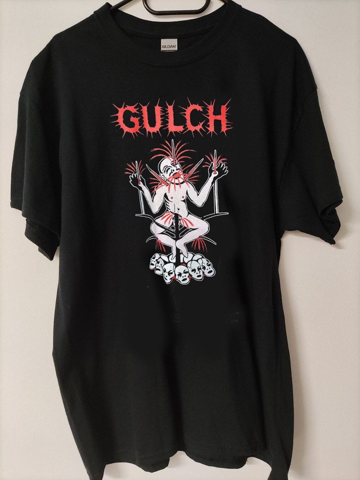 HOT Gulch Impaled T-shirt, hardcore punk band shirt, classic graphic ...