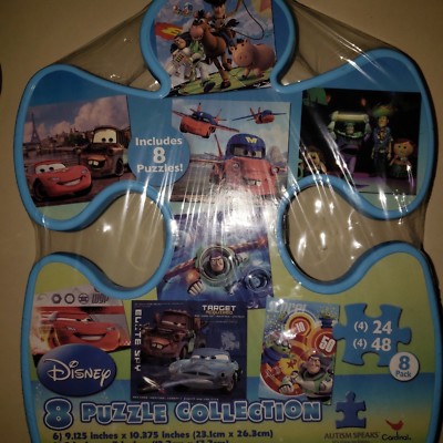 cars 8 puzzle Collection~48 pc. each~NEW in Puzzle Piece Shaped | eBay