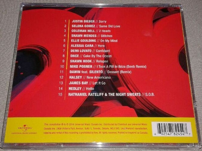 NOW 26-CD-V/A-(Justin Bieber,Selena Gomez,Shawn Mendes,Alessia Cara ...