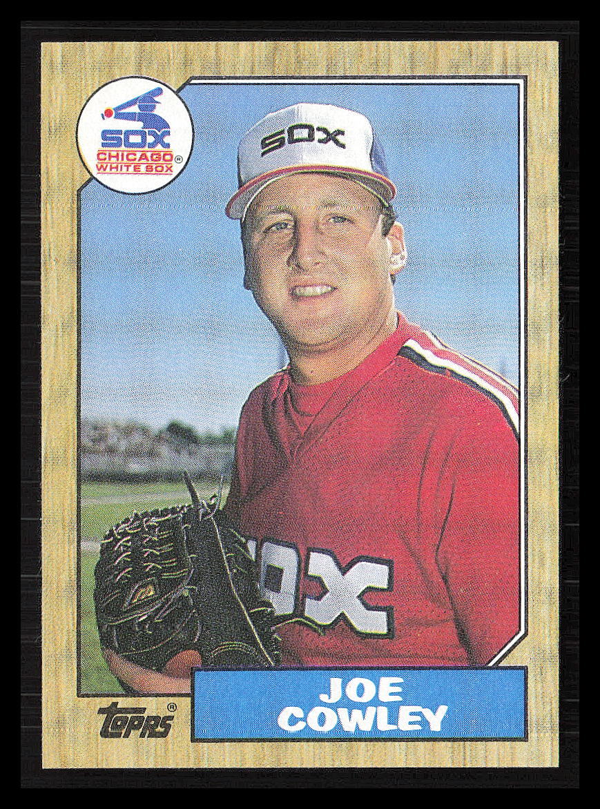 Joe Cowley 1987 Topps #27 Chicago White Sox | eBay