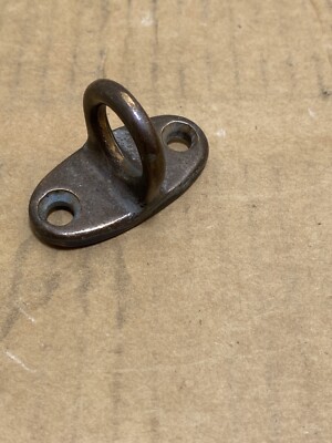 1 Vintage Solid Brass / Bronze Casement Window Pole Ring Antique Latch ...