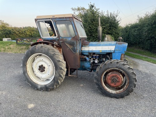 Ford 4000 4WD Schindler Axle Vintage Tractor County Roadless | eBay UK