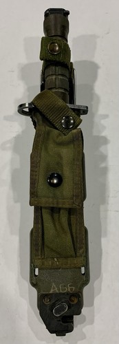 USA M9 PHROBIS III Military Bayonet Knife Fixed Blade with Scabbard ...