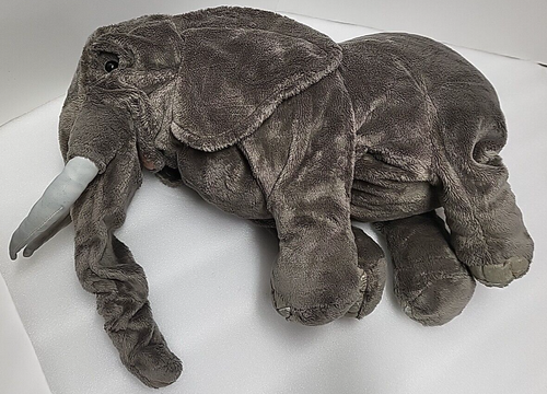Folkmanis Elephant Large 20" Puppet Movable Mouth/Trunk Interactive ...