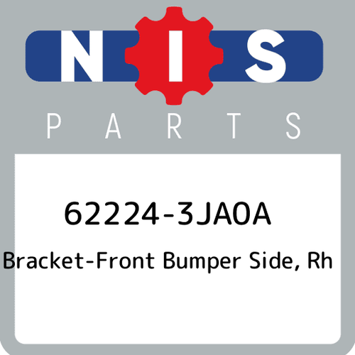 62224-3JA0A Nissan Bracket-front bumper side, rh 622243JA0A, New ...