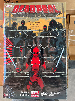 DeadPool Gets Serious Marvel Comics hardback Posehen Duggan | eBay
