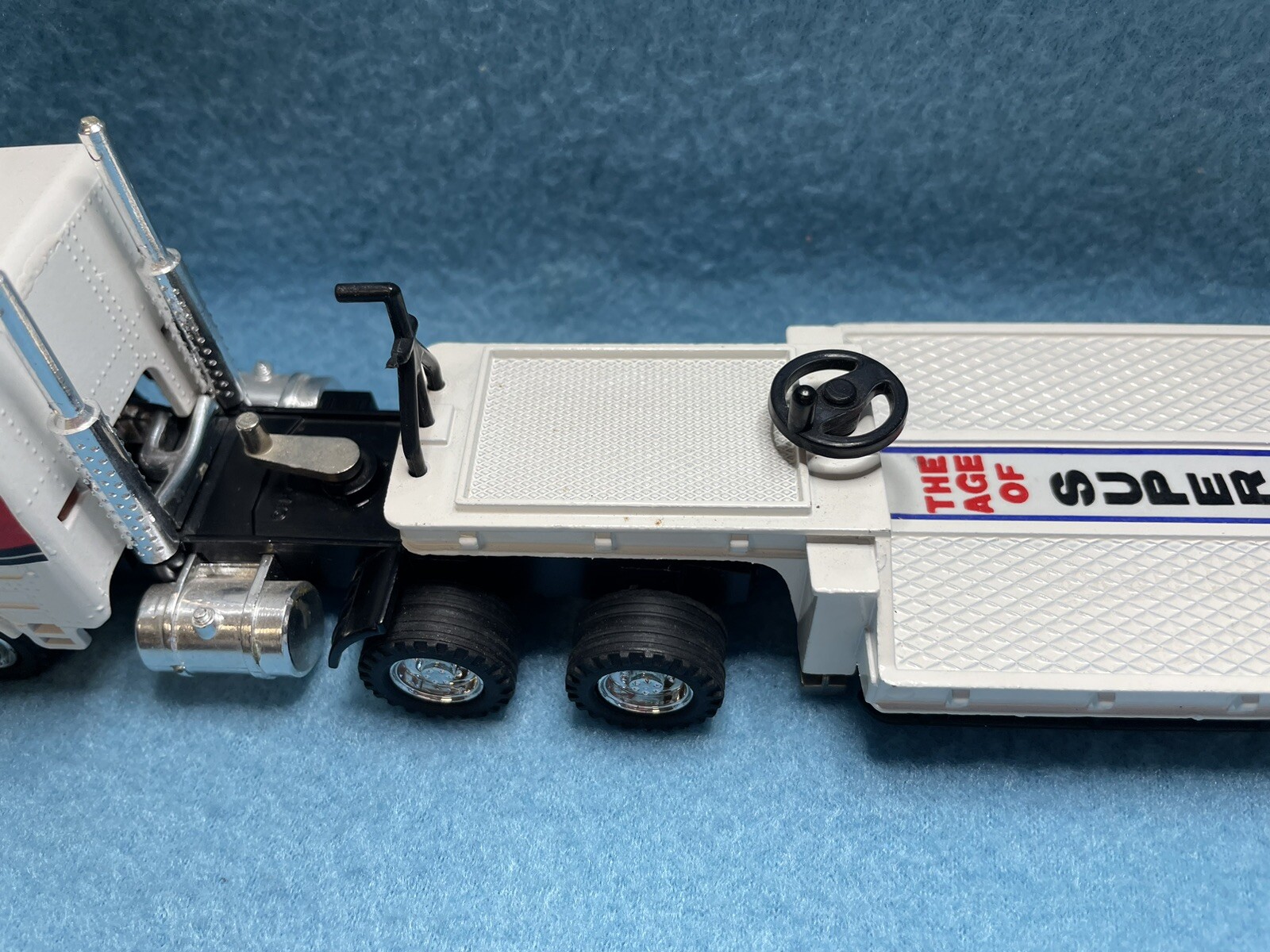 SHINSEI Mini Power 601 Truck Freightliner W/ Low-loader - Heavy Vehicle ...