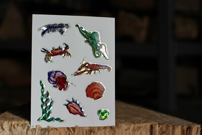 Holographic stickers Kodak Racecars | Sea Life vending machine | eBay