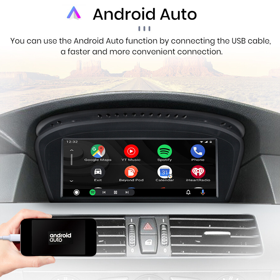 CCC System For BMW E60 2004-2008 Carplay Linux Car Stereo Bluetooth Android Auto | eBay UK