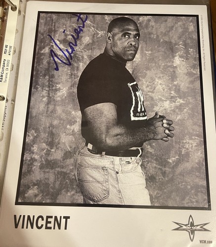 VIRGIL VINCENT ECW WCW WWE WWF SIGNED AUTOGRAPH 8x10 PHOTO PROOF | eBay