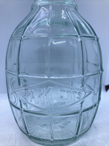 Antique 1920's SPARKLETTS WATER BOTTLE 10”x5” w/lid Los Angeles | eBay