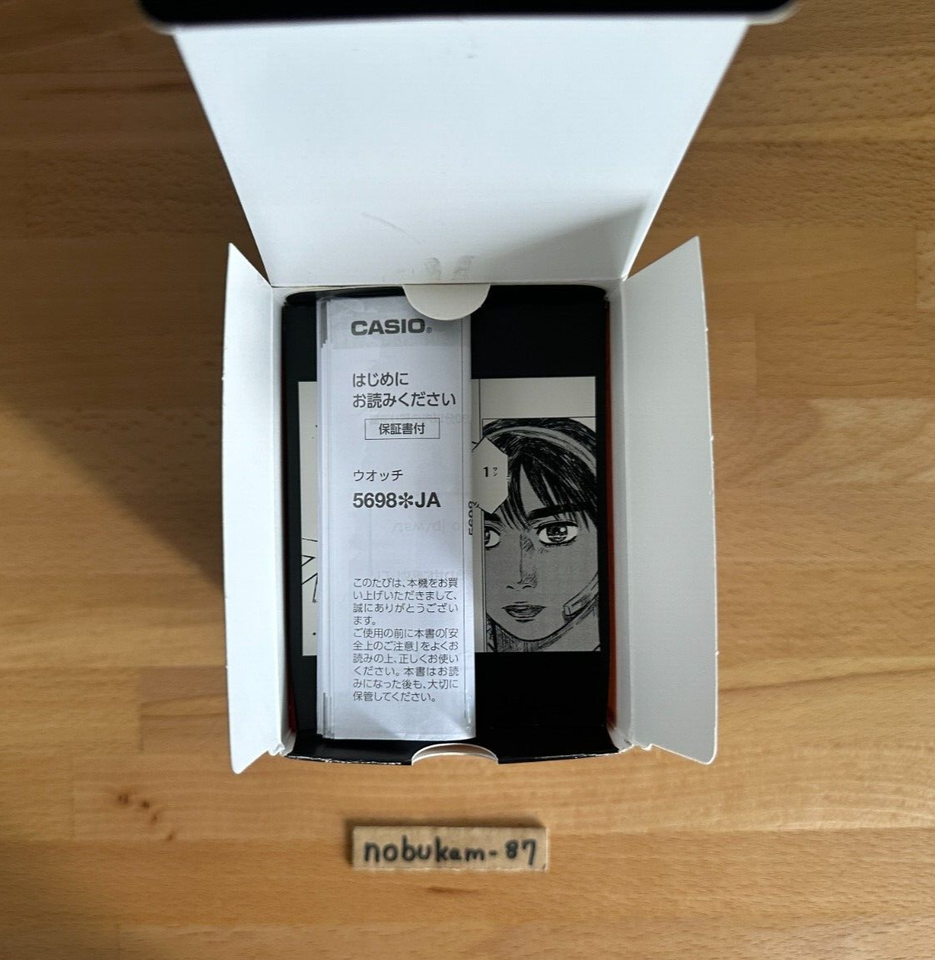 Initial D & MF GHOST Collaboration Watch ECB-2000MFG-1AJR CASIO EDIFICE ...