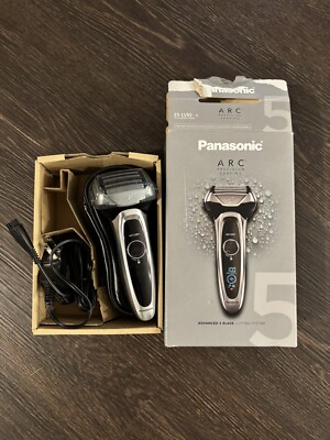 Panasonic LV65S Arc5 Men's 5-Blade Cordless Electric Razor with Shave ...
