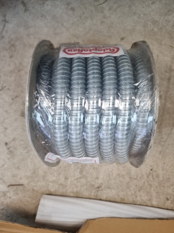 Conduit Adaptaflex Galvanised Steel Flexible Conduit 20mm IP40 10 ...