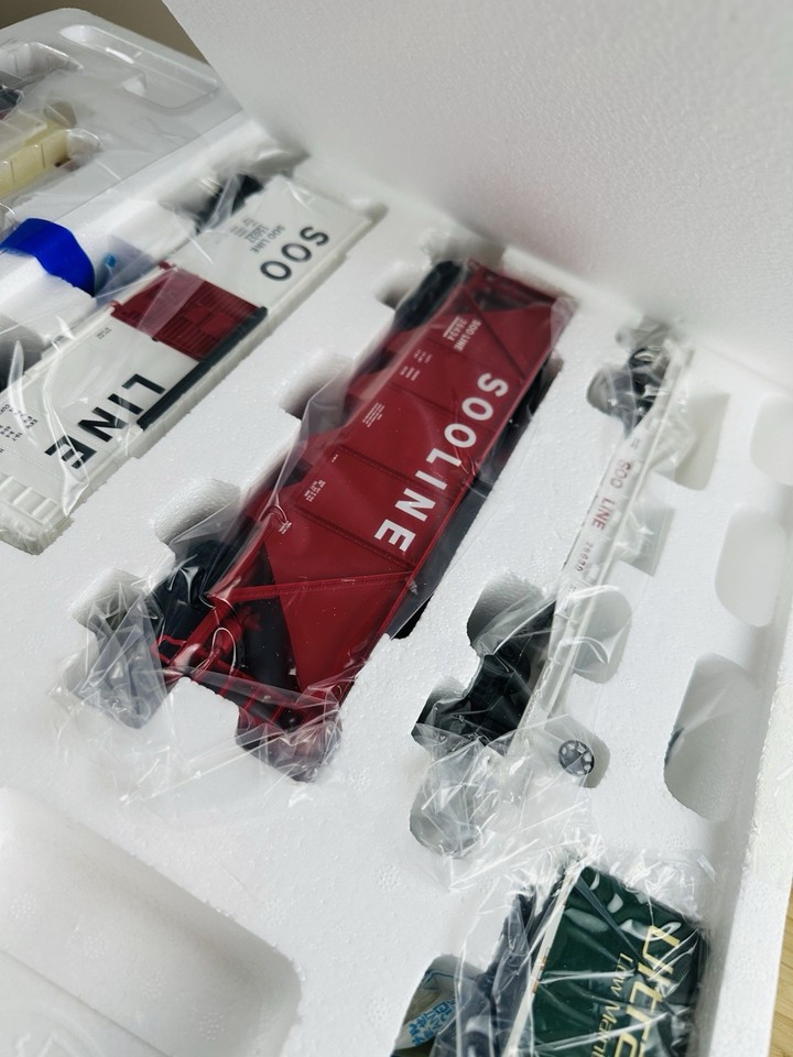 NEW LIONEL / MENARDS #6-30146 O GAUGE SOO LINE DIESEL FREIGHT SET NIB ...