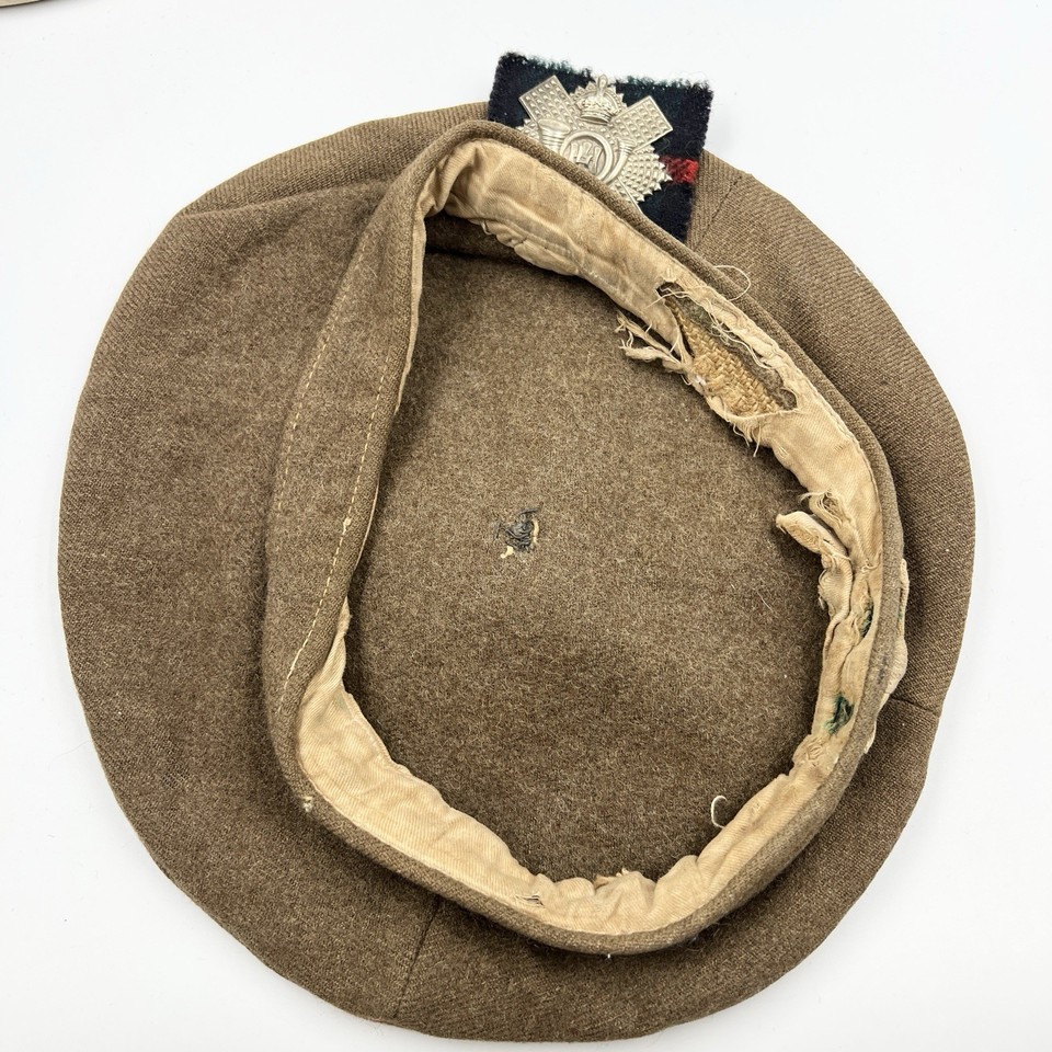 Genuine WW2 Highland Light Infantry Tam O’Shanter | eBay UK