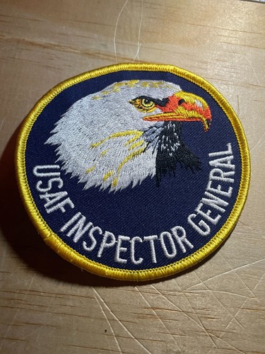1980s/1990s? US AIR FORCE PATCH-USAF INSPECTOR GENERAL-ORIGINAL BEAUTY ...