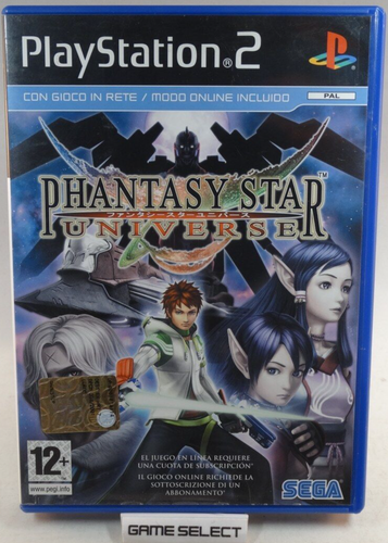 Phantasy Star Universe Sony PS2 Playstation 2 Pal Eur Esp Ita ...