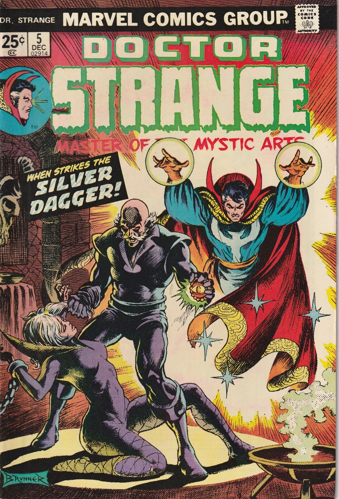 "Doctor Strange, Master of the Mystic Arts" 5, 1974: Marvel Comics ...