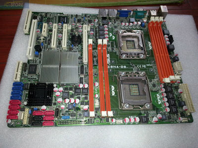 Asus Z8NA-D6 Dual Xeon Socket LGA 1366 intel 5500 server motherboard | eBay