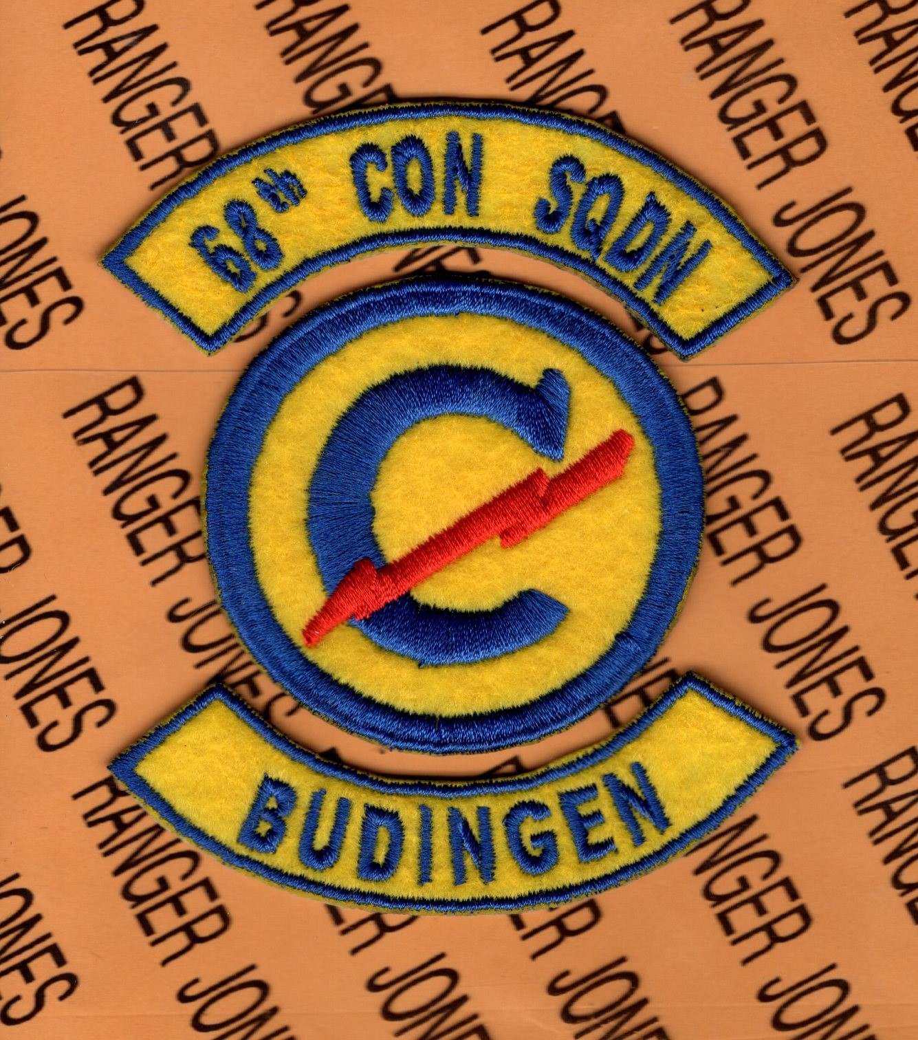 US Army 68th Constabulary Squadron BUDINGEN GERMANY patch set | eBay