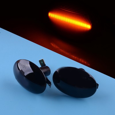 Scuttle LED Indicator Side Repeater Marker Light Fit For BMW MINI ...