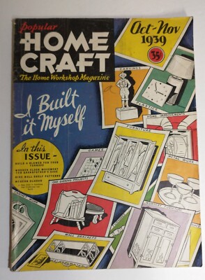 Popular Home Craft magazine 1939 Oct-Nov | eBay