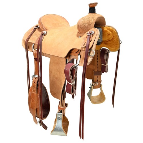 New! 16" Hud Roberts Signature Series Ranch Saddle Code: HR16RANFLRO | eBay