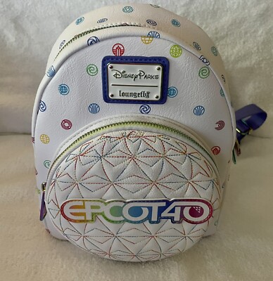 Disney Parks Loungefly Epcot 40th Anniversary Spaceship Earth Mini ...