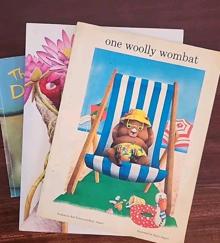 One Woolly Wombat, Olga The Brolga & The Wonky Donkey (Bundle) | eBay