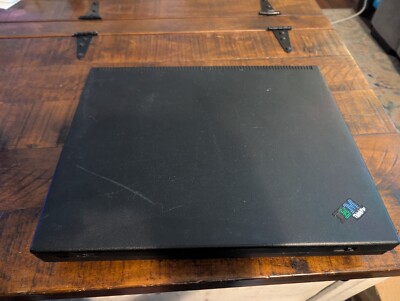 BM ThinkPad 390E Vintage Laptop – No Hard Drive – Untested – Retro DOS ...