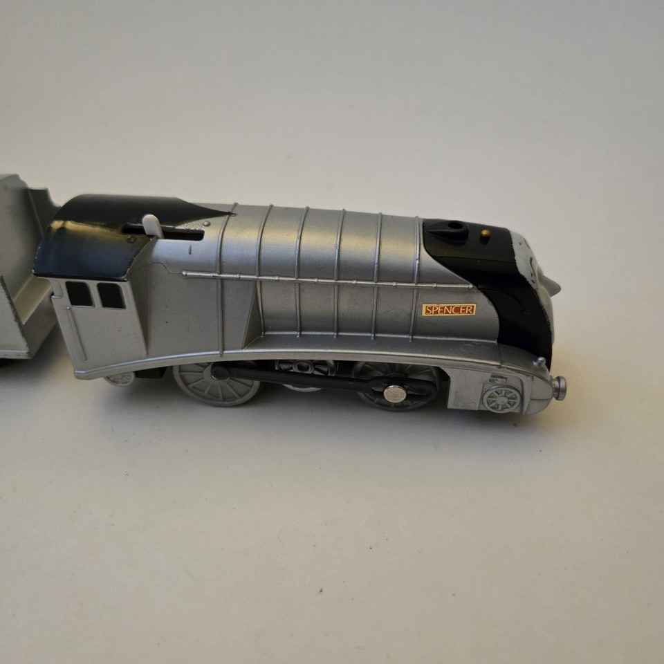 2009 Thomas & Friends Trackmaster Silver SPENCER Train Engine & Tender ...
