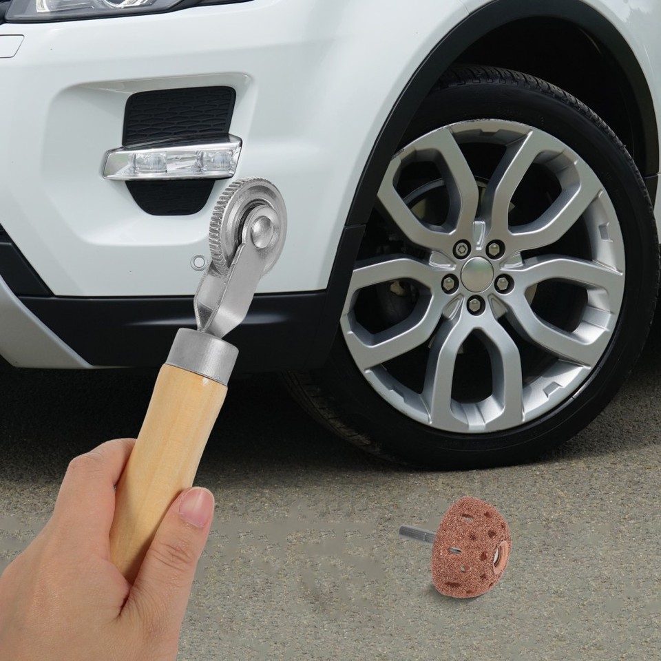 Tire Buffer Tool Efficient Car Repair Kit Auto Buffing Wheel Rollers | eBay