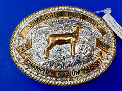 Somerset Pa Pro Show Goat 2014 Medium Weight Trophy Double S Belt ...