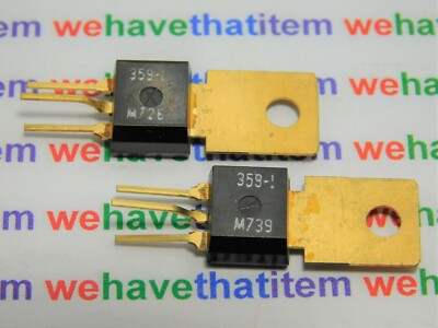 359-1 / TRANSISTOR / TO220 WITH EXTENDED TAB / 2 PIECES (qzty) | eBay