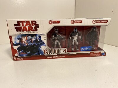Star Wars Evolutions Clone Commandos 2009 Alpha, Fi Skirata, Storm ...