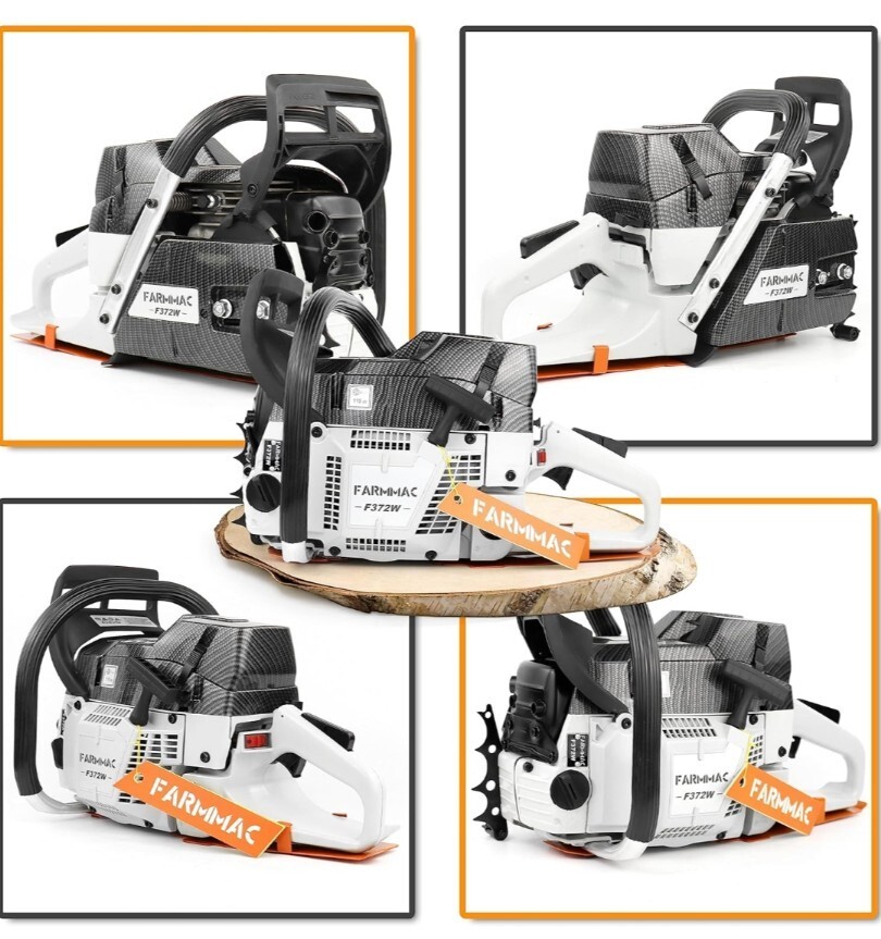 NEW Farmmac F372W Gas Chainsaw Power Head Compatible NO BAR NO CHAIN | eBay