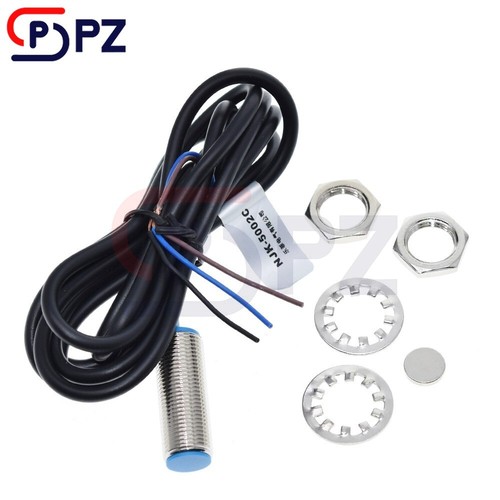 NJK-5002C Hall Effect Sensor Proximity Switch NPN 3-Wires Normally Open ...