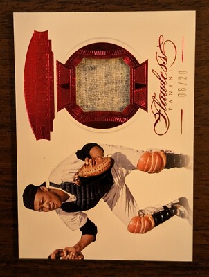 2017 Flawless Greats Jersey Elston Howard Ruby /20 & NT Bill Dickey ...