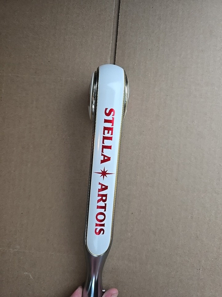 Stella Artois Premium Belgian Lager Beer Tap Handle 12" Tall Bar Pub | eBay